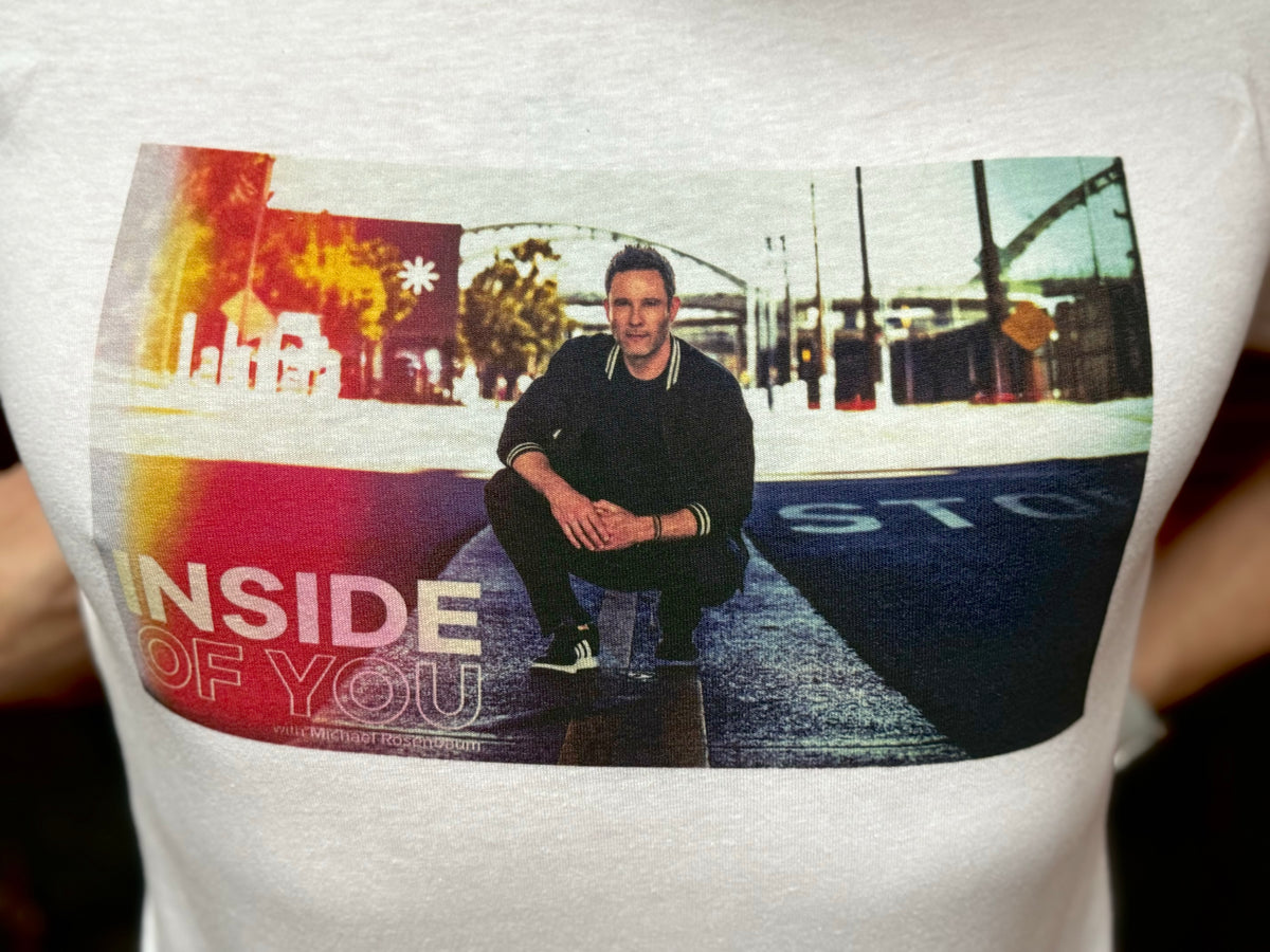BRAND NEW WHITE IOU SHIRTS! With my face on em'. :) – Inside of You